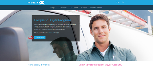 How To Apply For the AvertX Frequent Buyer Program (FBP) - AvertX
